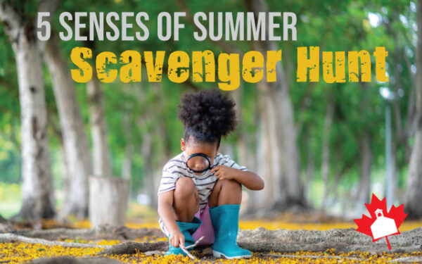 5 Senses of Summer Scavenger Hunt - The Old Schoolhouse®