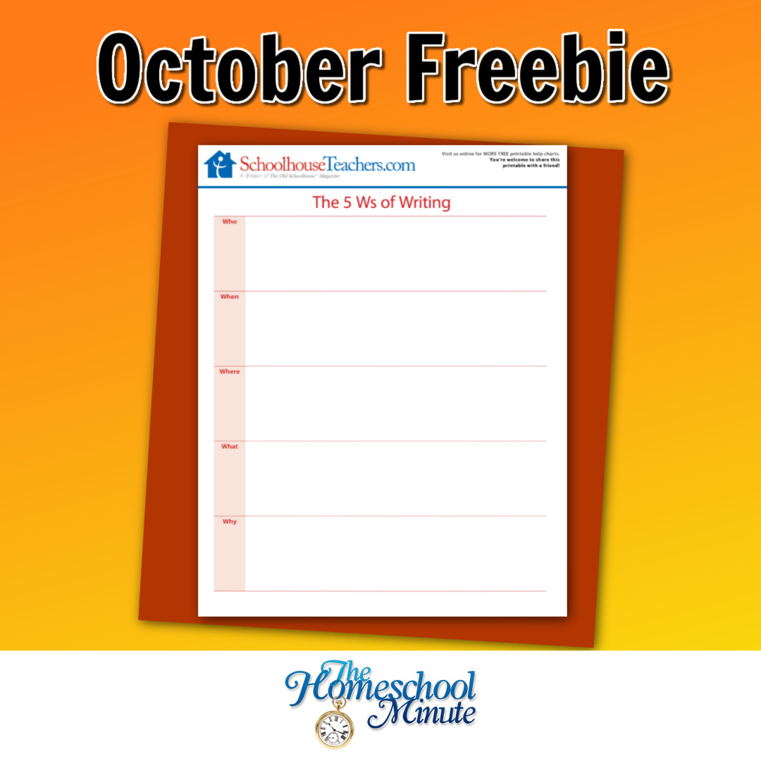 October 2025 THM Freebie - The Old Schoolhouse®